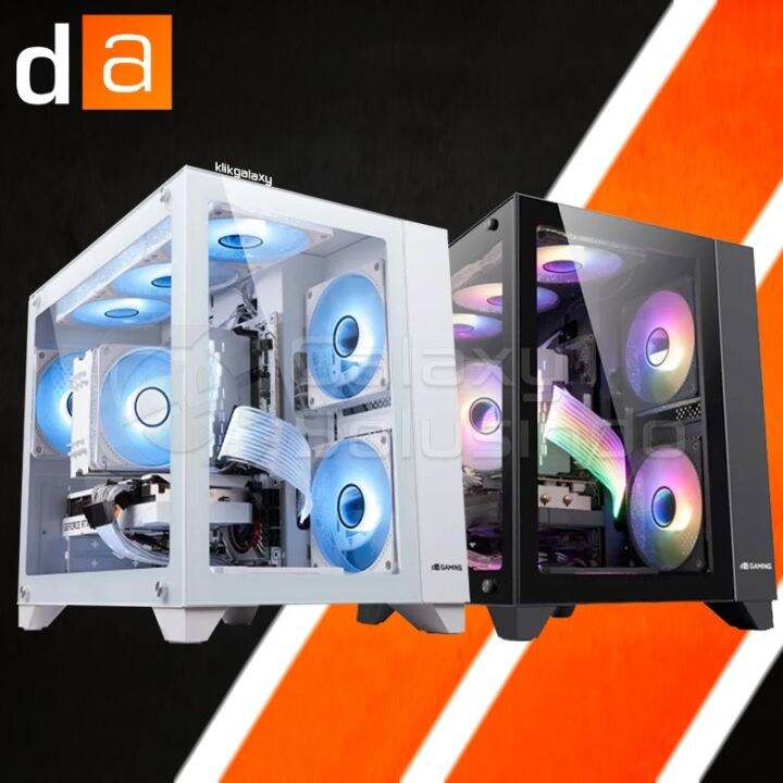 Digital Alliance DA Gaming N30S Tempered Glass M-ATX Gaming Case ...