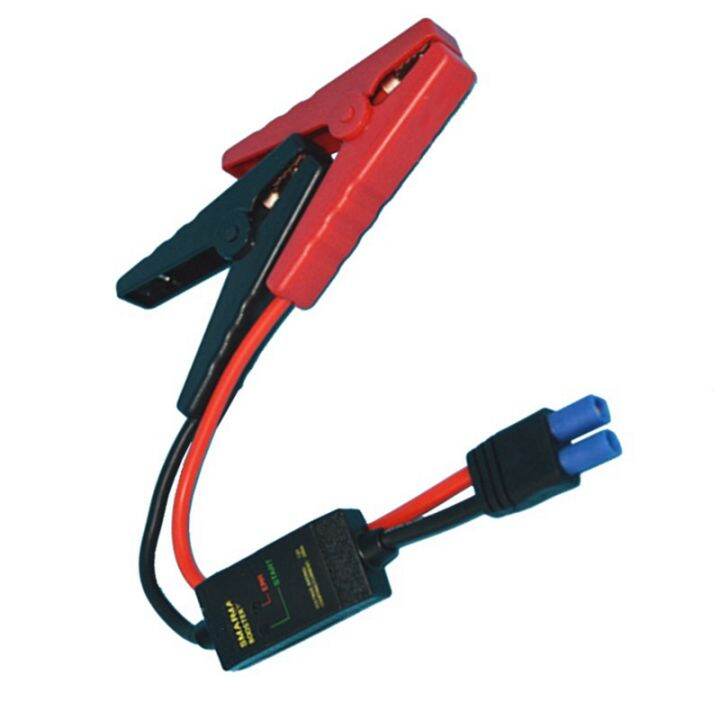 12V 200A-500A Intelligent Booster Cable Smart EC5 Connector Car Truck Emergency Jump Starter ...