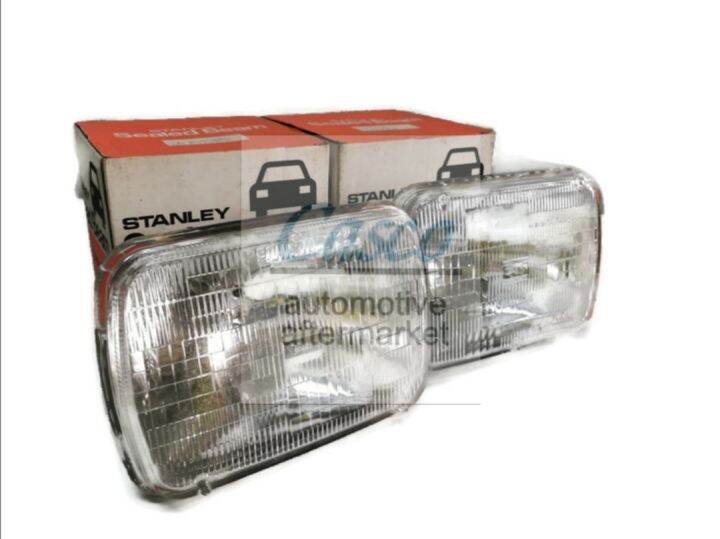 STANLEY Sealed Beam (Big Square) 6052 12v 65/55w 3 term (Set of 2 ...