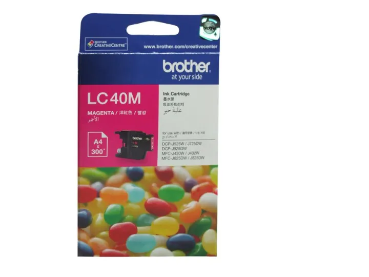 Brother LC-40 Magenta Original Ink Cartridge | Lazada PH