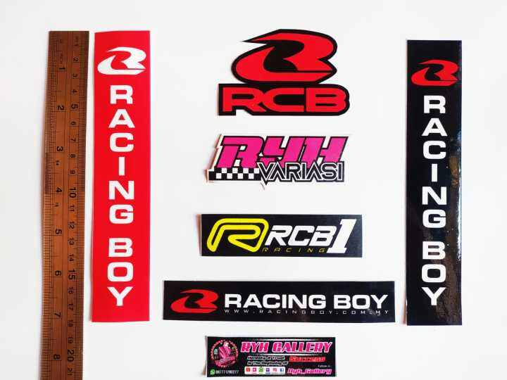 STIKER SHOCK | RCB RACING BOY | Lazada Indonesia