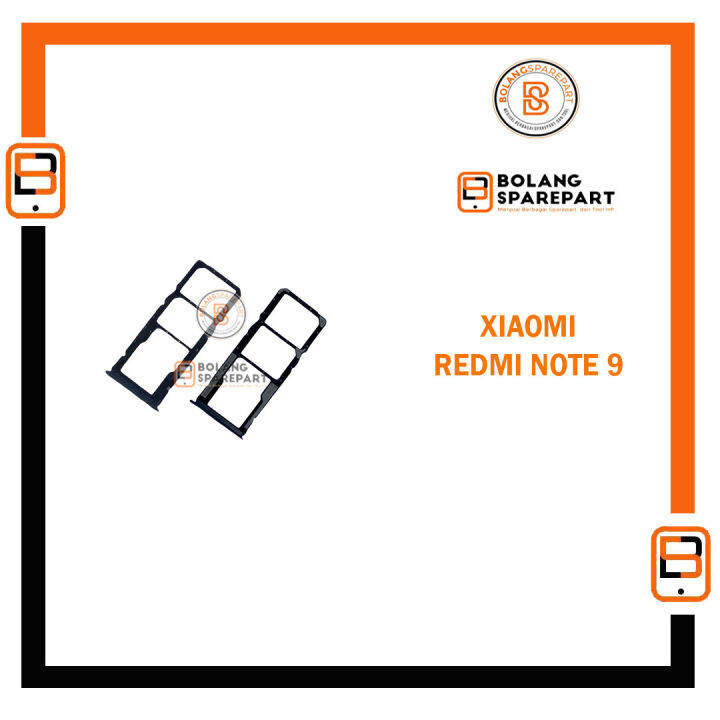 SIM TRAY SIM LOCK SIM CARD TEMPAT KARTU XIAOMI REDMI NOTE 9 | Lazada ...