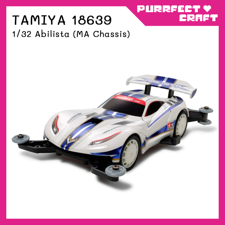 [รถมินิโฟร์วีล] TAMIYA 18639 1/32 Abilista (MA Chassis) รถทามิย่าแท้ ...