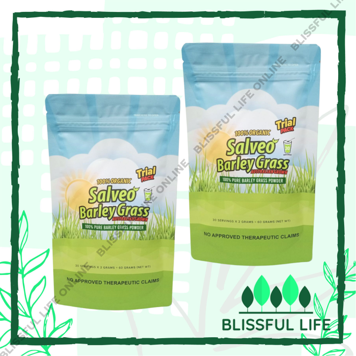 Salveo Barley Grass Powder Original TRIAL PACK ( BUY 1 TAKE 1) Free 2 ...