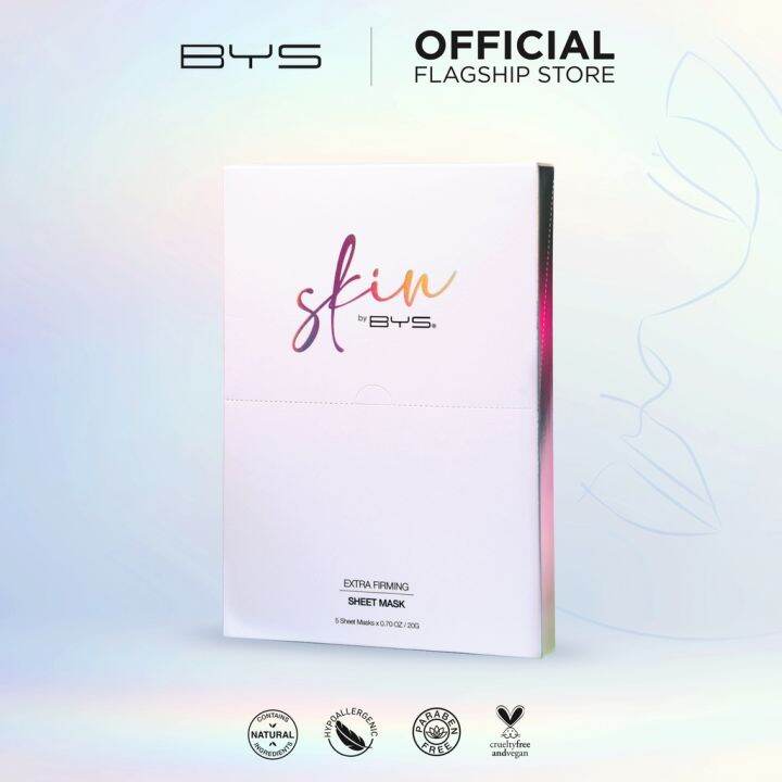 Skin by BYS Extra Firming Sheet Mask Box 5pcs | Lazada PH