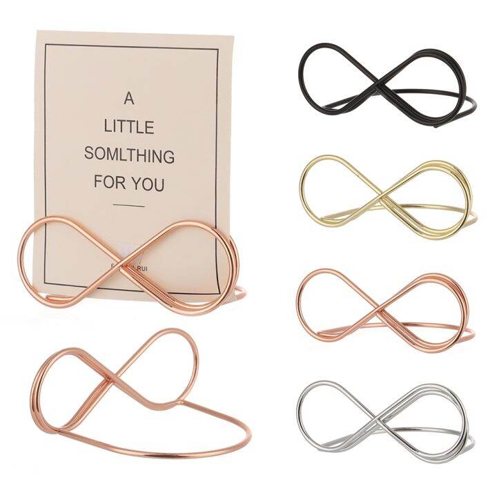 Paper Clamp Card Holder Table Number Holder Stands Name Seating Labels ...