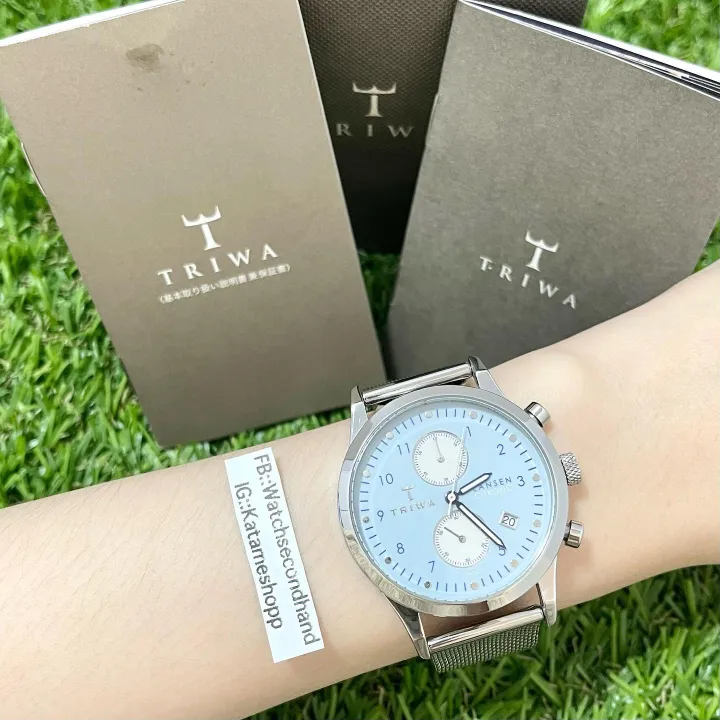 53268. แบรนด์ Triwa Chronograph ราคา :: 2,200 บาท | Lazada.co.th