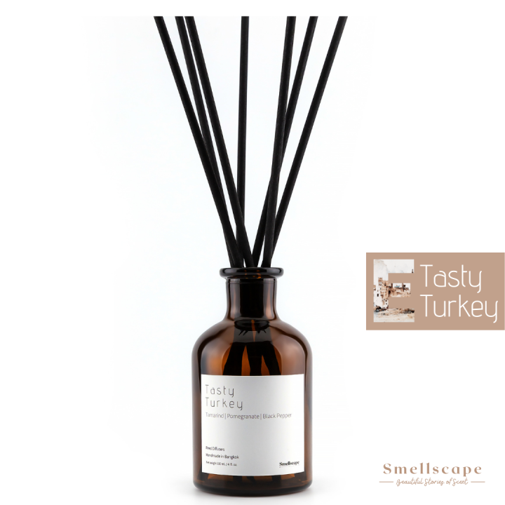 Smellscape 110 ml. ก้านไม้หอมปรับอากาศ ก้านหอม ก้านไม้หอมกระจายกลิ่น Homemade Reed Diffusers ...