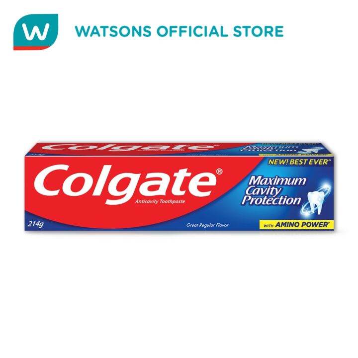 COLGATE Maximum Anti Cavity Protection Toothpaste 214g | Lazada PH