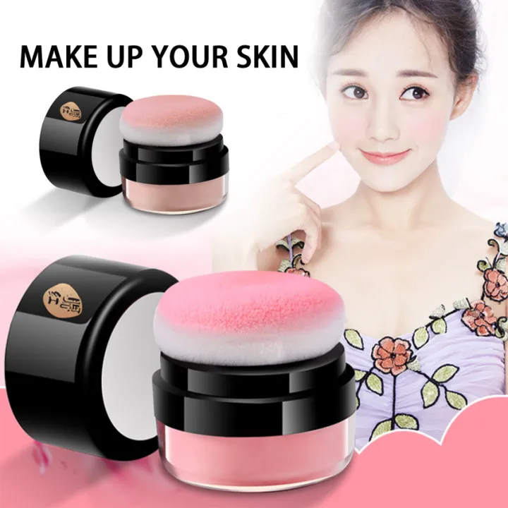 Soft Face Blusher Powder Cheek Nourishing Brightening Complexion Blush ...