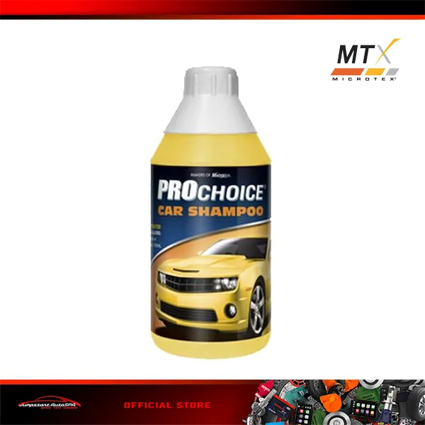Microtex MTX Pro Choice Car Shampoo pH Neutral Car Care 500ml | Lazada PH