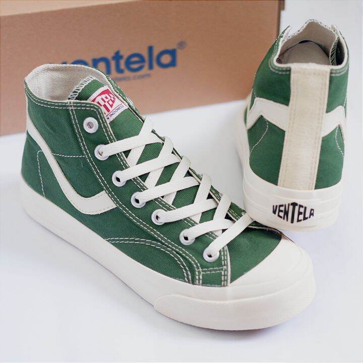 Ventela Public High Dark Green | Lazada Indonesia