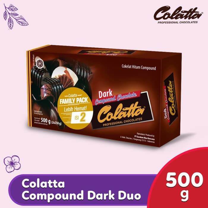 Coklat Cokelat Colata COLATTA Collata Dark Chocolate Compound DCC DUO ...