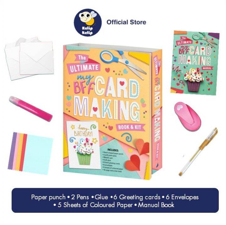 Ultimate Bff Make Your Own Cards Book & Kit For Kids to Make & Send ...