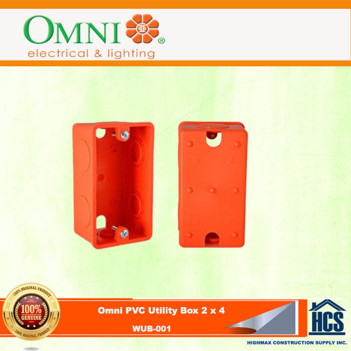 Omni PVC Utility Box 2 x 4 WUB-001 | Lazada PH