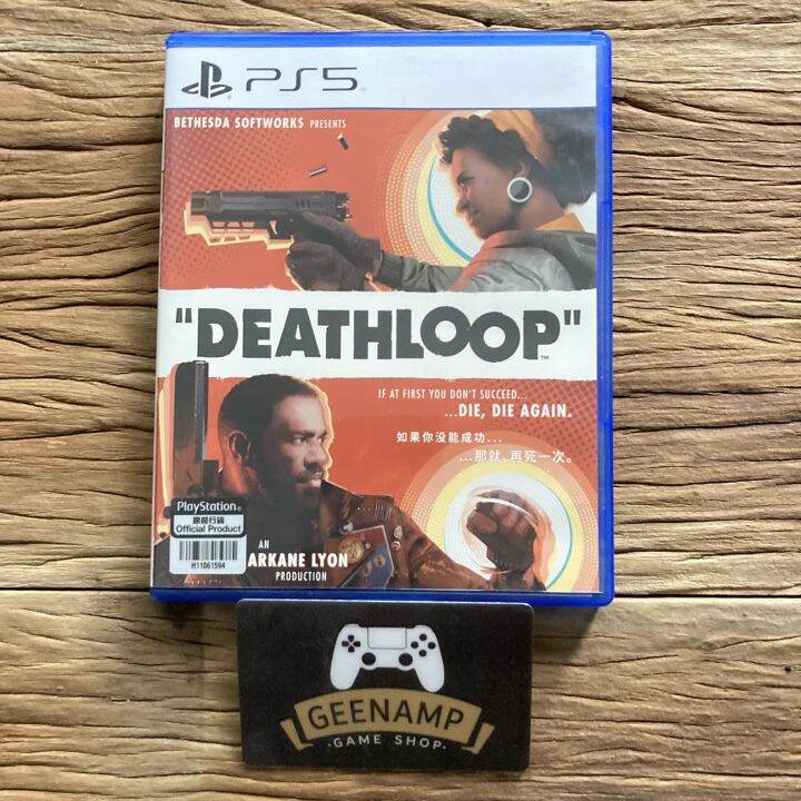 PS5 : [แผ่นเกมมือ2] DEATHLOOP (R3/ASIA) (EN) # DEATH LOOP | Lazada.co.th