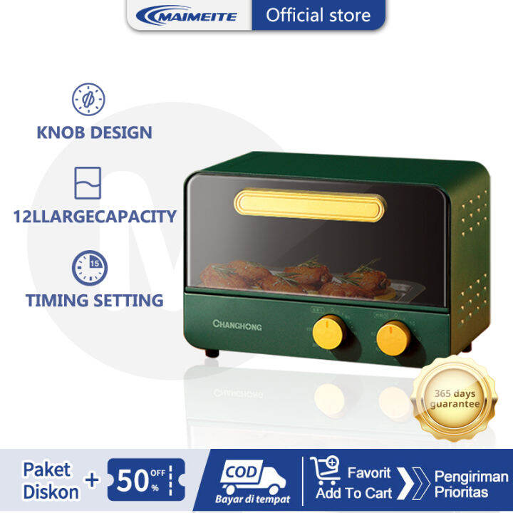 MAIMEITE Electric Oven Toaster Listrik Low Watt 220V 12L | Lazada Indonesia