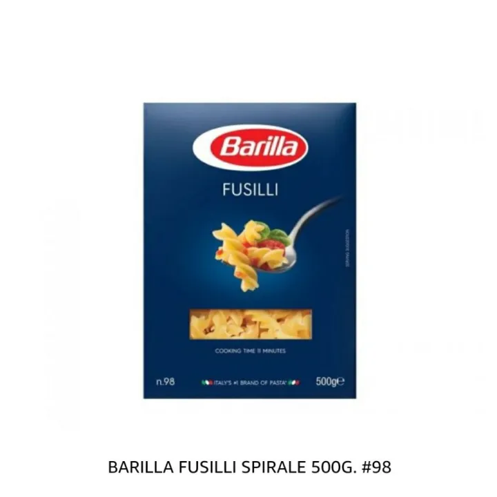 BARILLA FUSILLI SPIRALE 500G. #98 | Lazada PH