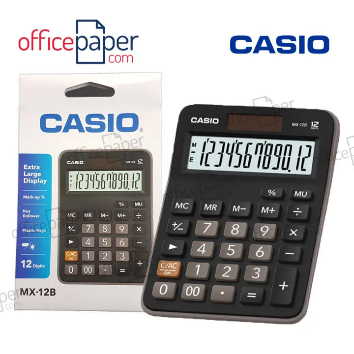 Casio Calculator MX-12B | Lazada