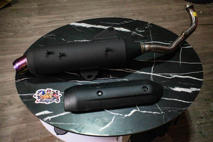 JVT Pipe V4 for Aerox v1 wide titanium tip with bung sensor | Lazada PH