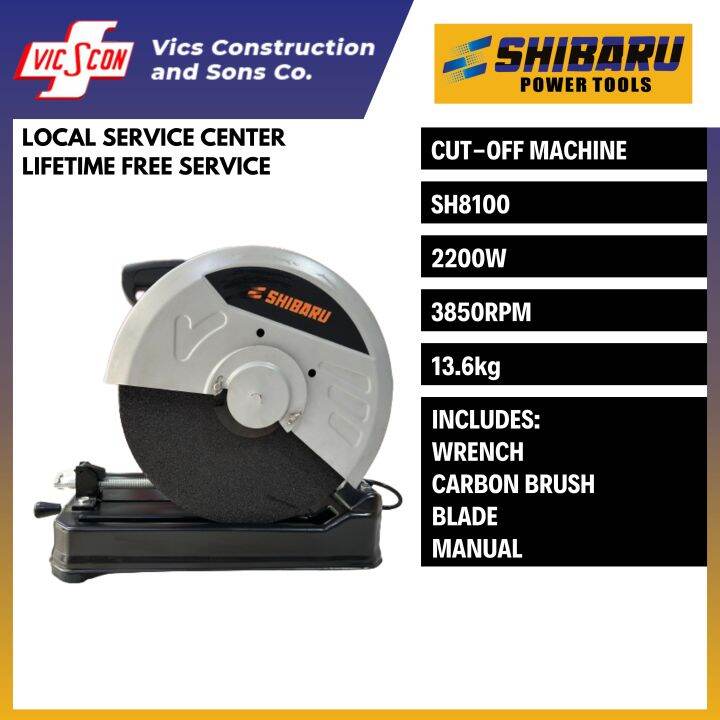 Shibaru SH8100 2200W Cut-Off Machine | Lazada PH
