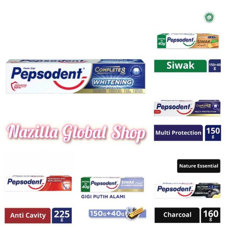PEPSODENT Pasta Gigi White All Varian | Lazada Indonesia