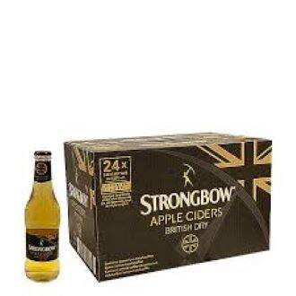 Strongbow Apple Cider British Dry Beer Bottle 330mL X 24 + Bundaberg ...