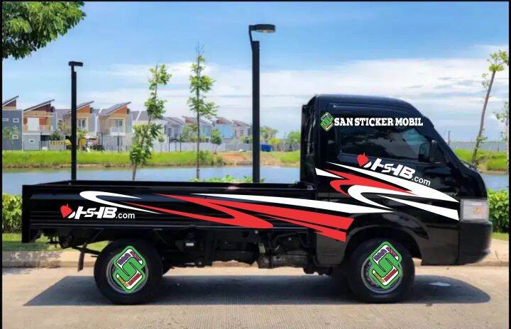0200 cutting sticker mobil pick up NEW CARRY desain terbaru kerennn ...