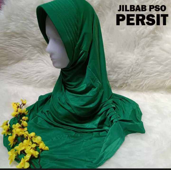 JILBAB PSO PERSIT TERBARU - KERUDUNG OLAHRAGA PERSIT | Lazada Indonesia