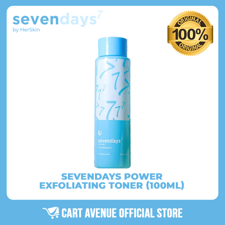 🚩𝐎𝐅𝐅𝐈𝐂𝐈𝐀𝐋 Original Sevendays Power Exfoliating Toner 100mL by Her Skin ...