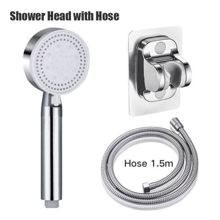 3 in 1 Shower Head Set With Hose Set High Pressure Bathroom Shower ...