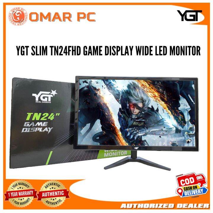 YGT SLIM TN24FHD GAME DISPLAY WIDE LED MONITOR | Lazada PH