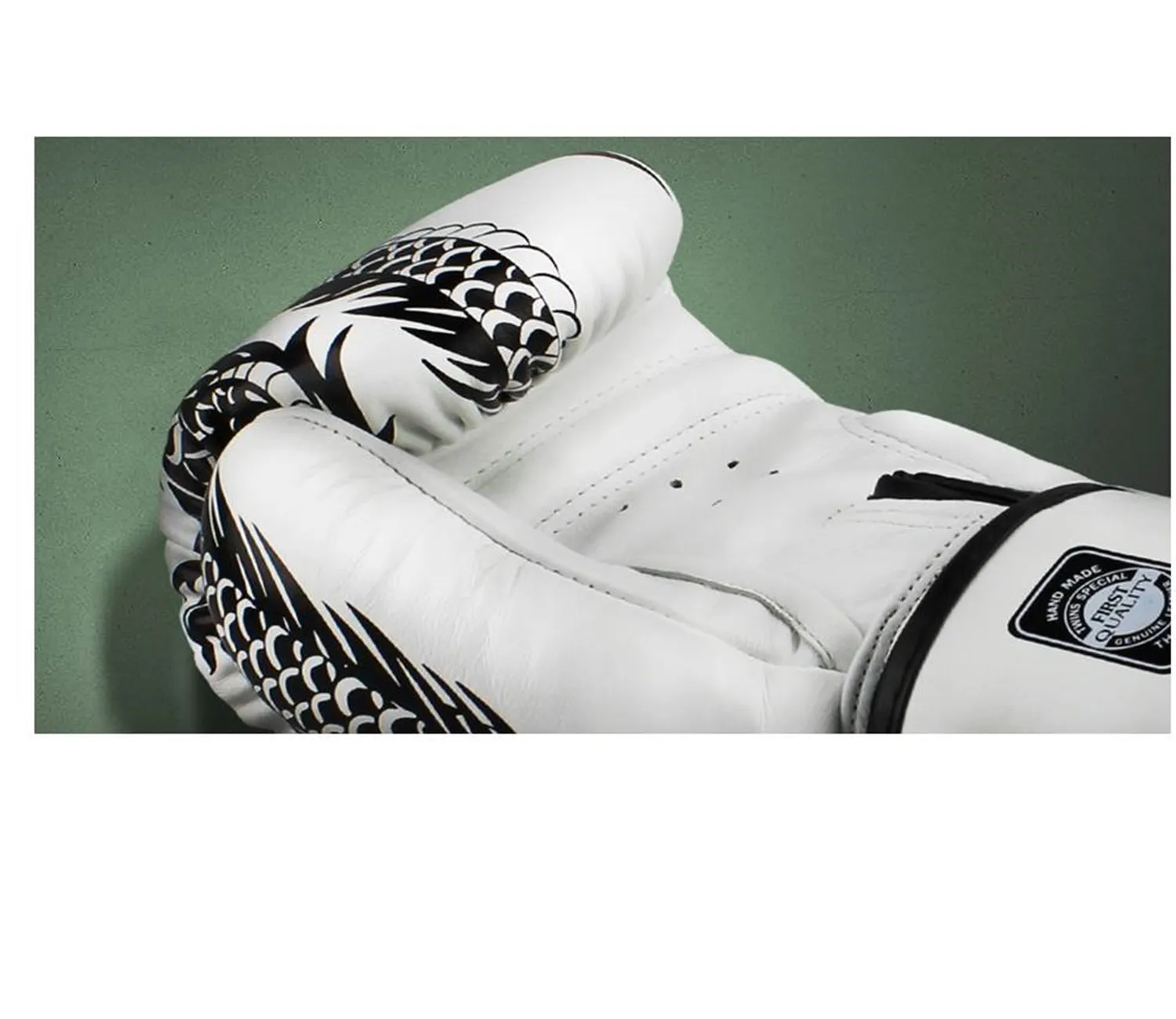 Twins special Boxing Gloves FBGV-49 White Black Dragon 10,12,14,16 oz ...
