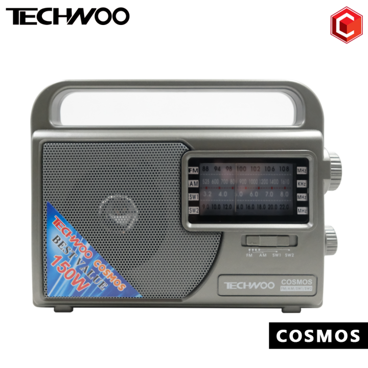 Portable Radio AM/FM AC/DC Power TECHWOO POWERBOX/COSMOS | Lazada PH