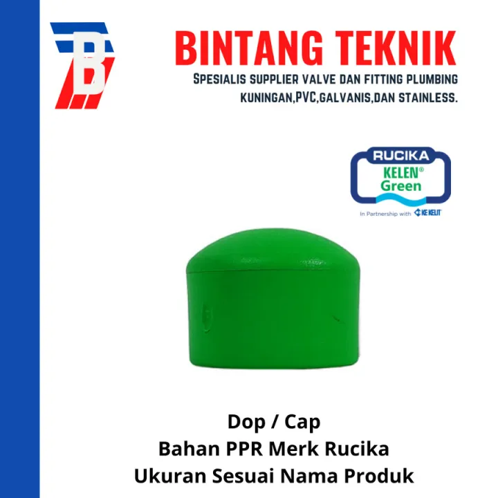 Dop / Cap PPR 1 1/2" (50 mm) Rucika | Lazada Indonesia