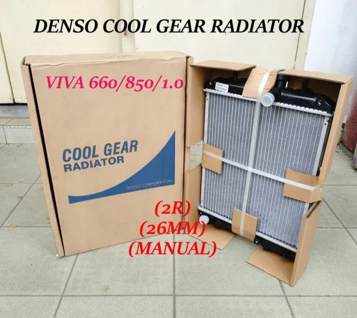 DENSO COOL GEAR RADIATOR PERODUA VIVA ( MANUAL ) 26MM / 2ROW 422175 ...