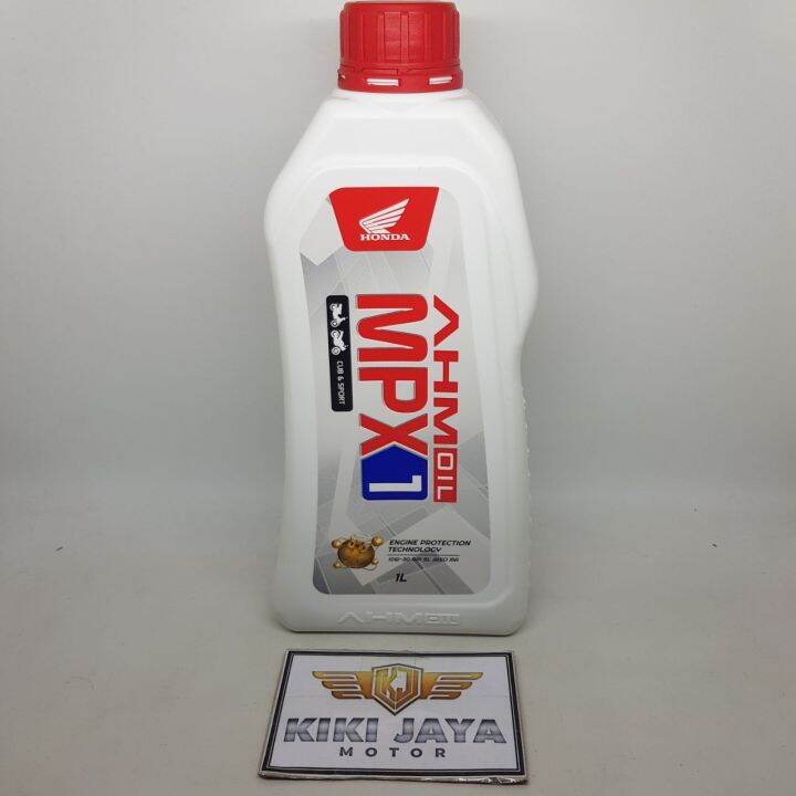 Oli Motor Honda AHM Oil MPX1 10W30 1 Liter 4T | Lazada Indonesia