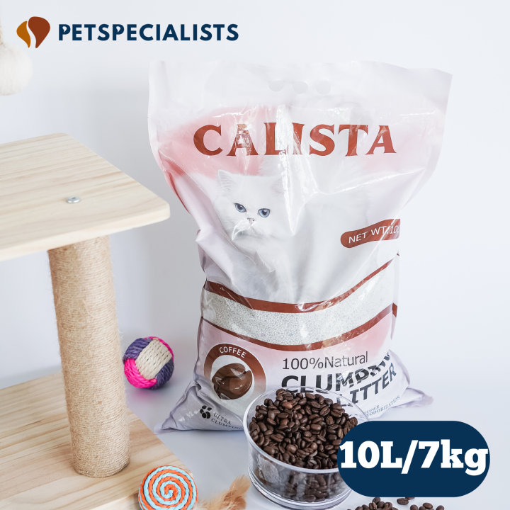 Calista Clumping Cat Litter Coffee 10L | Lazada PH