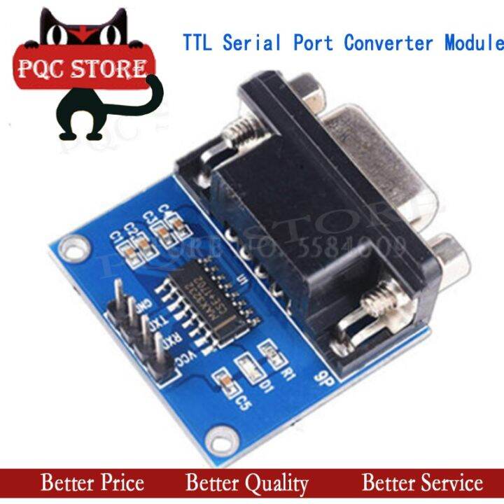 rs232 to ttl module 2nd generation serial port module max3232 rs-232 ...