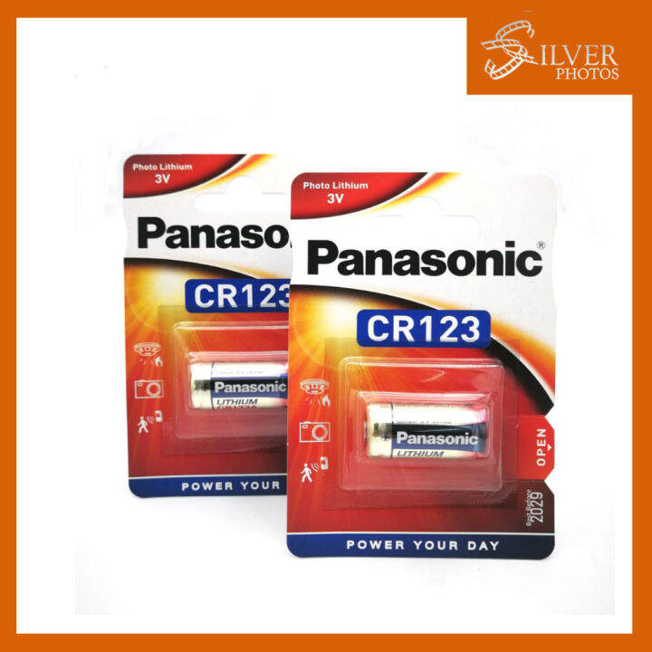Panasonic CR123/ R123A (3V) Lithium Battery | Lazada Singapore