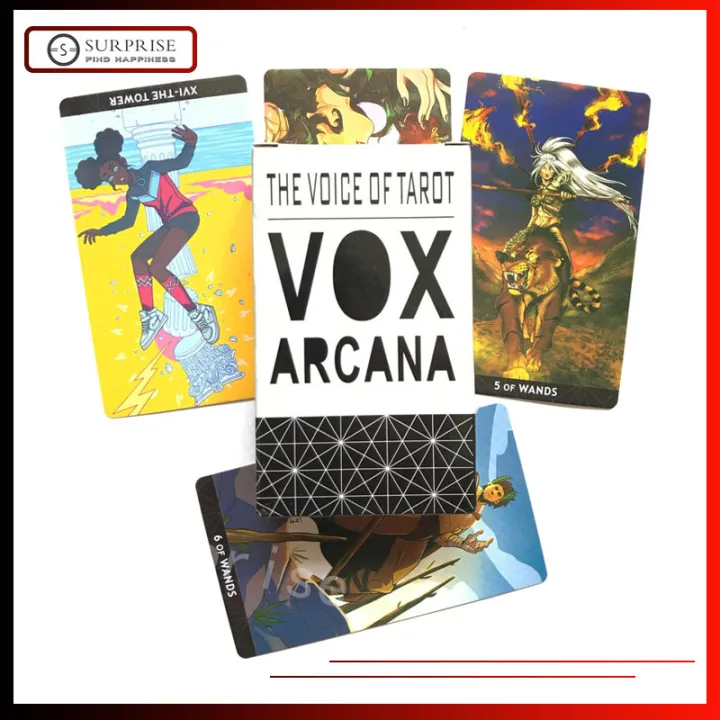 New English Version The Voice Of Tarot Divination Card | Lazada PH