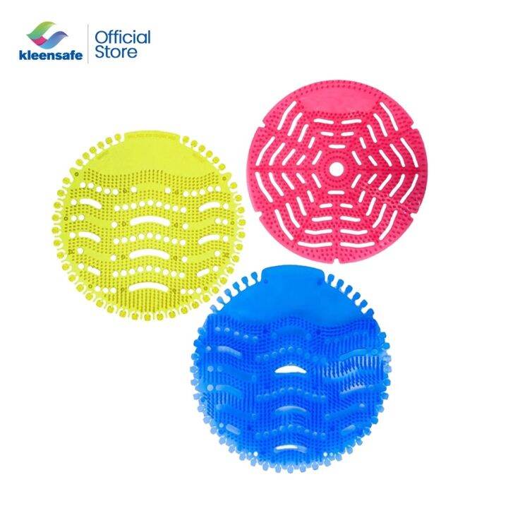 Kleensafe Urinal Screen Gel Wave Anti Splash and Bacterial with Scents ...