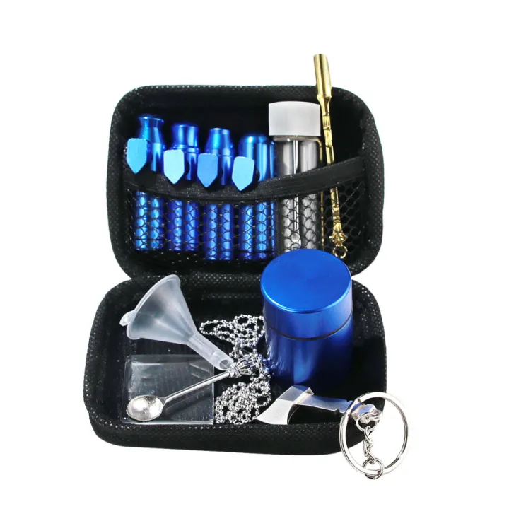 Snuff Bullet Snorter Set 11Pcs Snuff Sniffer Tobacco Tool Snuffer ...