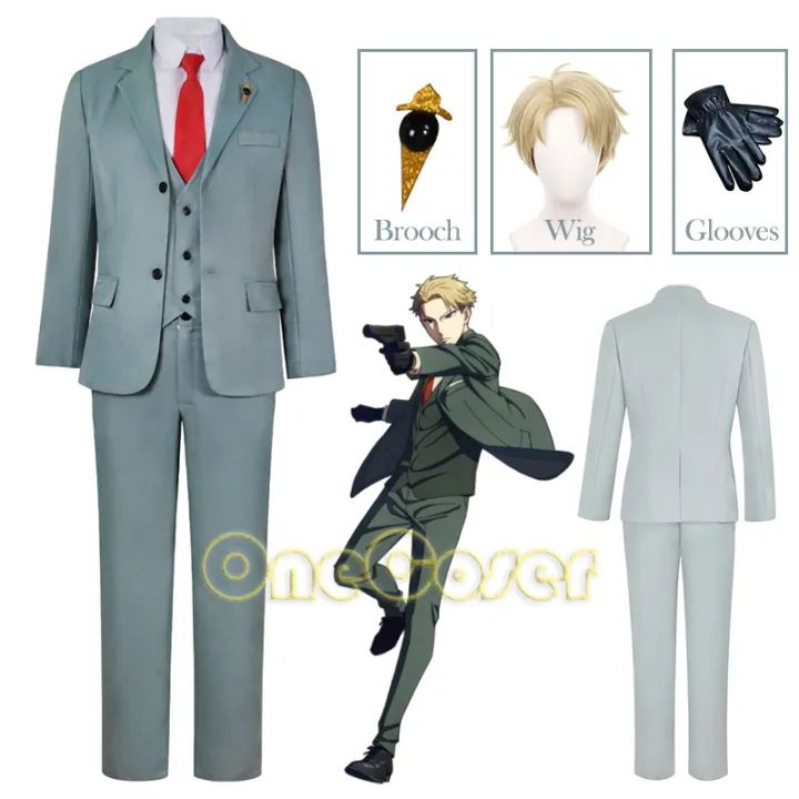 Spy X Family Loid Forger Cosplay Costume Anime Suit Twilight Tie Vest ...