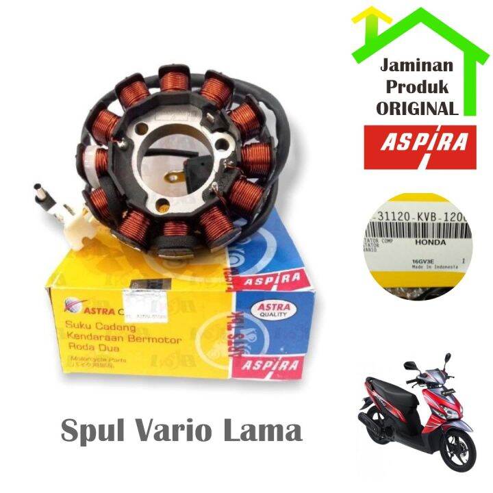Aspira Spul Honda Vario Karbu Lama Stator Comp Magnet Pulser Spull ...