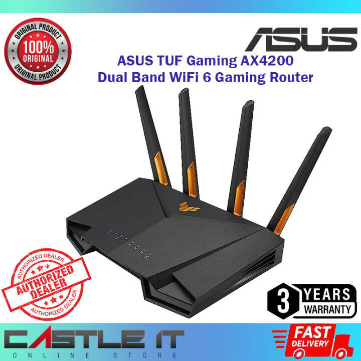ASUS TUF Gaming AX4200 Dual Band WiFi 6 (ASUS-TUF-GAMING-AX4200 ...