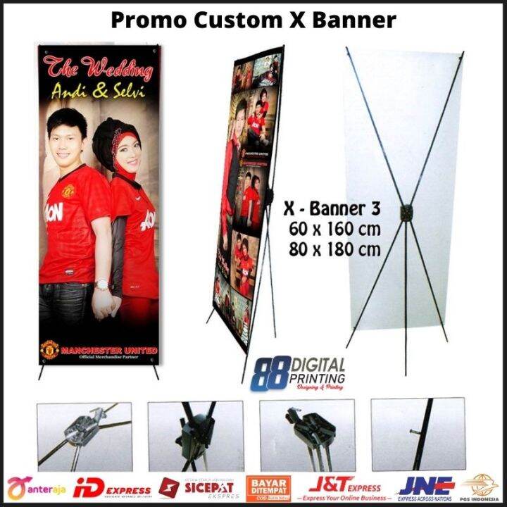 Promo Cetak X Banner Indoor Outdoor Cetak Banner Murah | Lazada Indonesia