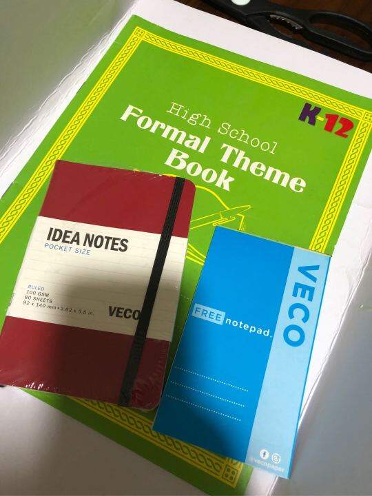 Formal Theme Book /High School/Assorted Brand by KJ's | Lazada PH