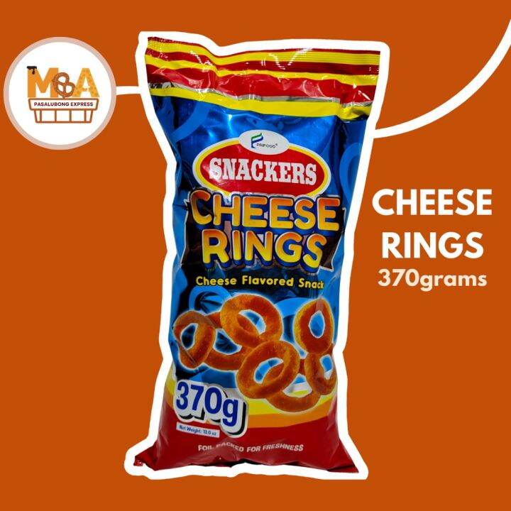 SNACKERS CHEESE RINGS (370 GRAMS) | Lazada PH