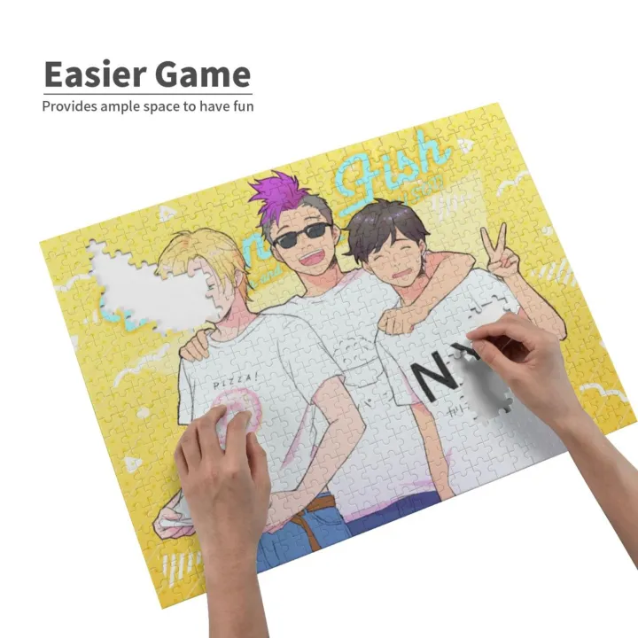 ปริศนาสั้นกว่า Wong Banana Fish Zerochan Anime 300 500 1000 Pcs Shorter ...